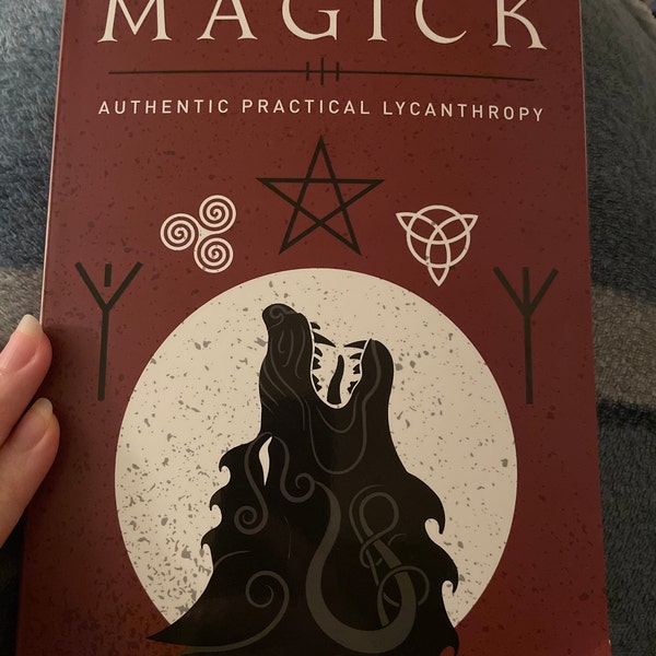 Werewolf Magick Book Authentic Practical Lycanthropy Witchcraft Witch ...