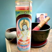Goddess Green Tara Card - Etsy UK
