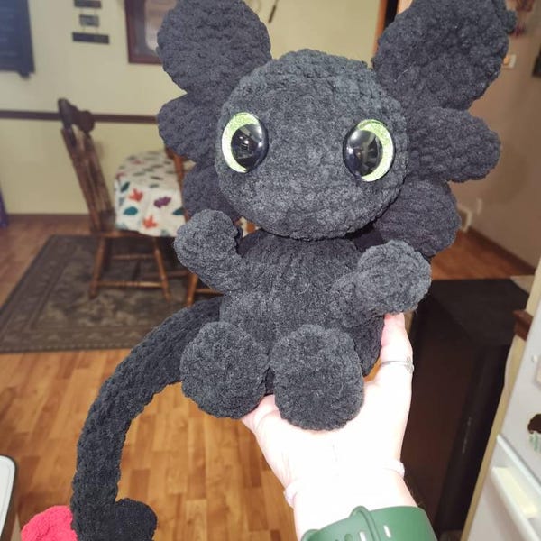 SNUGGLER Version - Nova the Fury Dragon PDF Crochet Pattern - Etsy