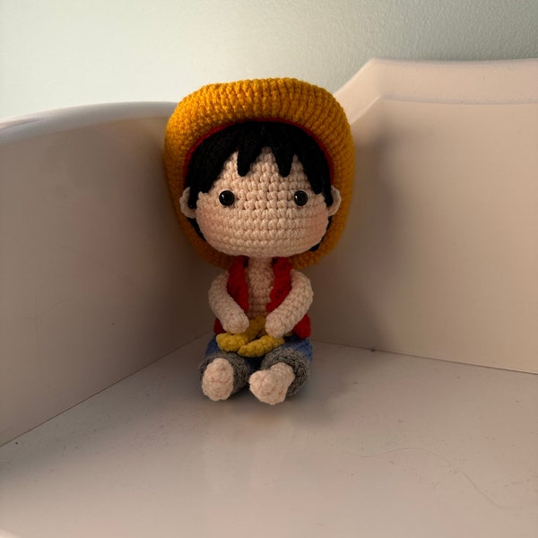 Amigurumi Nico Robin, Crochet Nico Robin, Crochet Robin, Handmade Gift ...