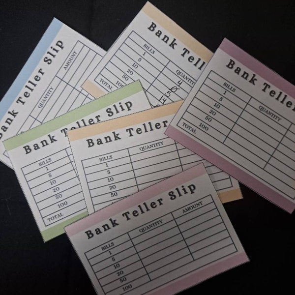 Cash Tracker Inserts Printable A6 Cash Tracker for Cash Envelopes Cash ...