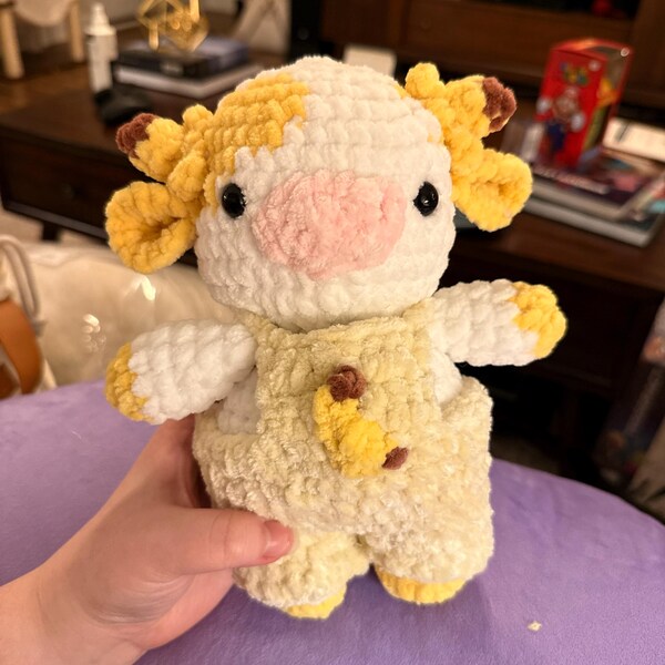 10-in-1 Fruit Cows Crochet Pattern Bundle (amigurumi Highland Cow ...