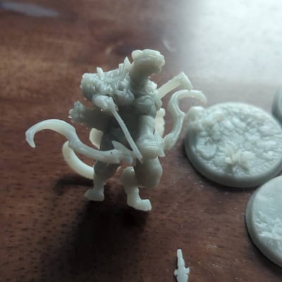 Tiefling Ranger Miniature Twin Goddess Miniatures Tabletop - Etsy