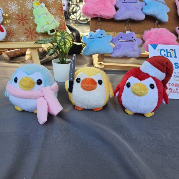 Penguin Plush Pattern - DIY Penguin Sewing Pattern - Plush Toy PDF ...