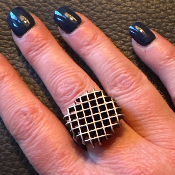 Kingsman Ring / Personalized / Signature / Engraving / Sterling Silver ...