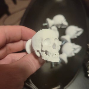 Skeleton Hands Hair Skull Stick Barrette Halloween Costume | Etsy