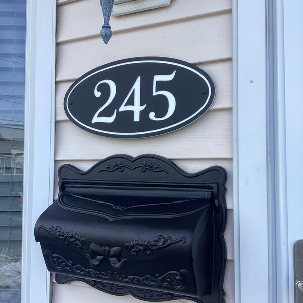 Rustic Address Sign, Farmhouse Decor, House Numbers, Street Sign ...