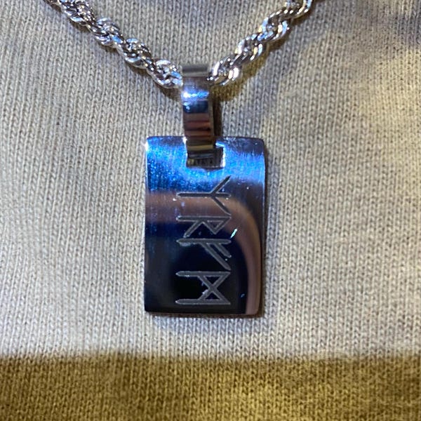Viking Runes Necklace Personalized Necklace Nordic Viking Jewelry Runes ...