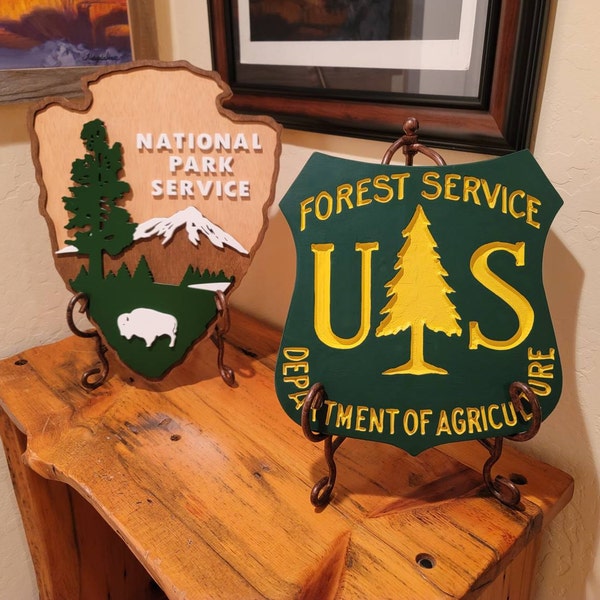 National Park 3D Wood Sign - Etsy
