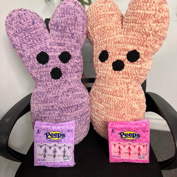 Giant Bunny Peep Pattern - Etsy