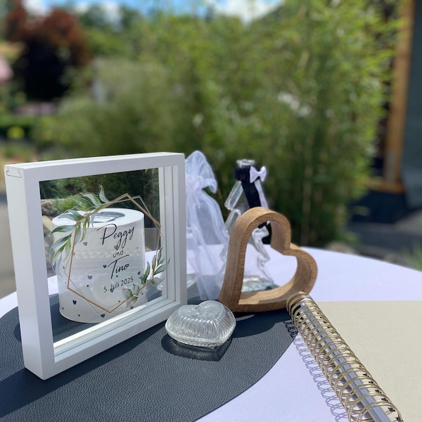 Sand Ceremony Frame for Wedding / Sand Ceremony Unity Wedding Box ...