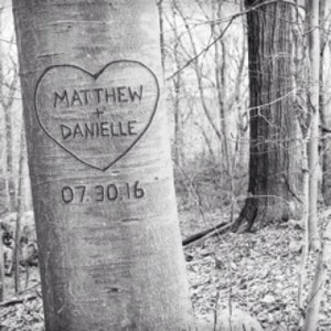 Personalized Carved Tree Art Print, Gift for Couple, Boyfriend Gift ...