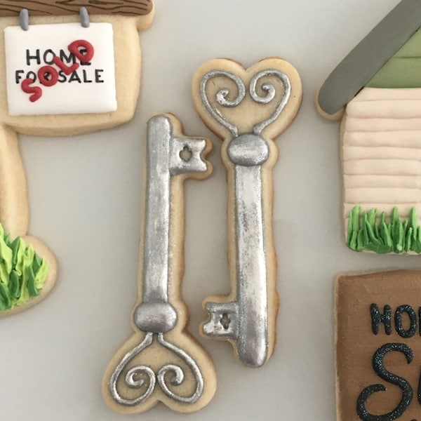 Heart Shaped Key Cookie Cutter and Fondant Cutter and Clay Cutter - Etsy
