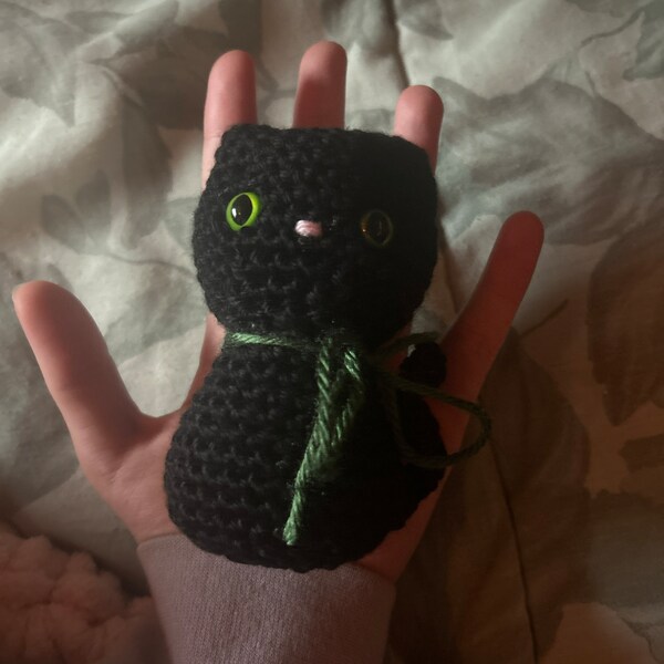 Blue Tiny Cat Plush, Teal Cat Plushie, Cat Stuff for Women, Stuffed ...