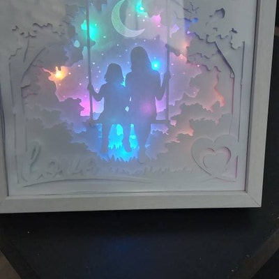 Softball Shadowbox Svg Layered Sports Shadow Box Svg Files - Etsy