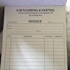 Personalised A5 Duplicate Invoice Book / Bill Book / NCR Pad / Receipt ...