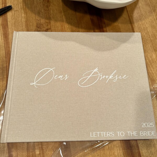 Personalized Wedding Guest Book, Custom Wedding Photo Album, Wedding ...