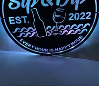 Mountain LED Metal Art Sign / Light up Mountain Metal Sign / - Etsy Canada