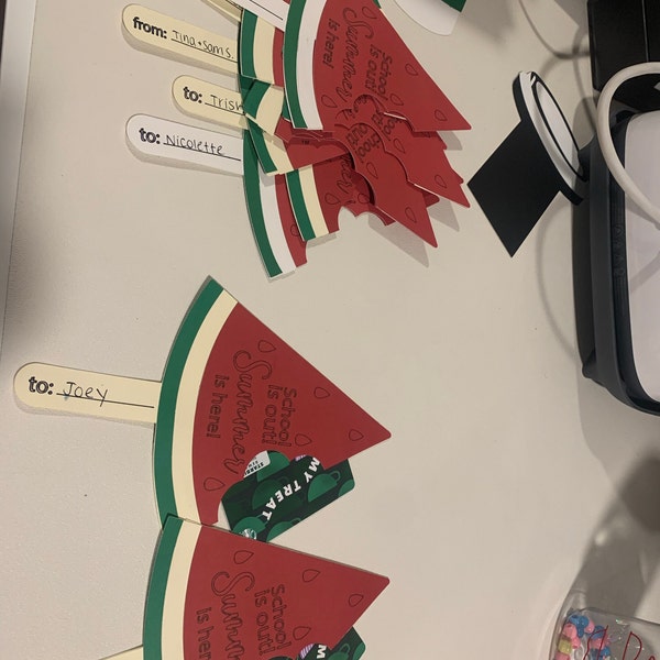 Watermelon Popsicle |teachers Appreciation Gift | Personalized Gift ...