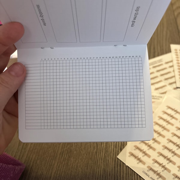 DAILY DOCKET Traveler's Notebook Insert Choice of 23 Colors and 8 Sizes ...