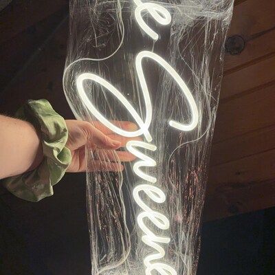 Neon Sign Custom Name, Custom Neon Sign Battery Operated, Neon Sign ...