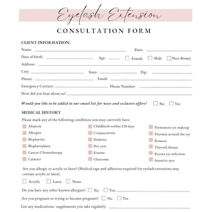 IV Therapy Template, IV Therapy Consent, Intravenous Therapy, Med Spa ...