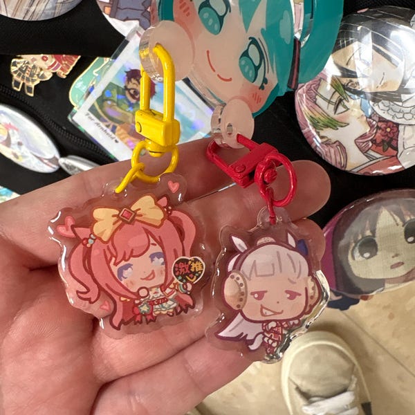 Uma Musume Keychains - Etsy