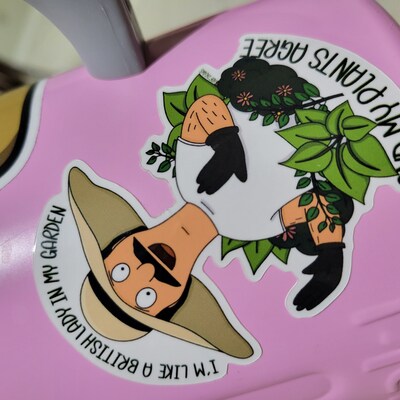 Gene Belcher Girls Being Girls Sticker Bob's Burgers - Etsy