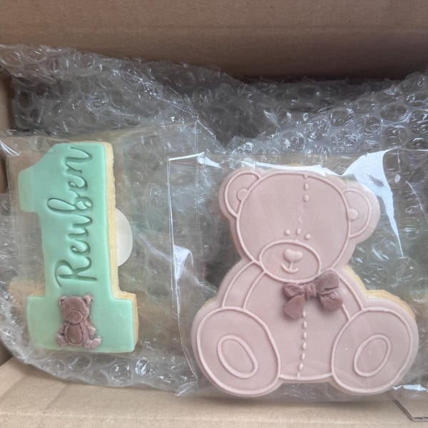 Number Iced Biscuits (any Theme) - Etsy UK