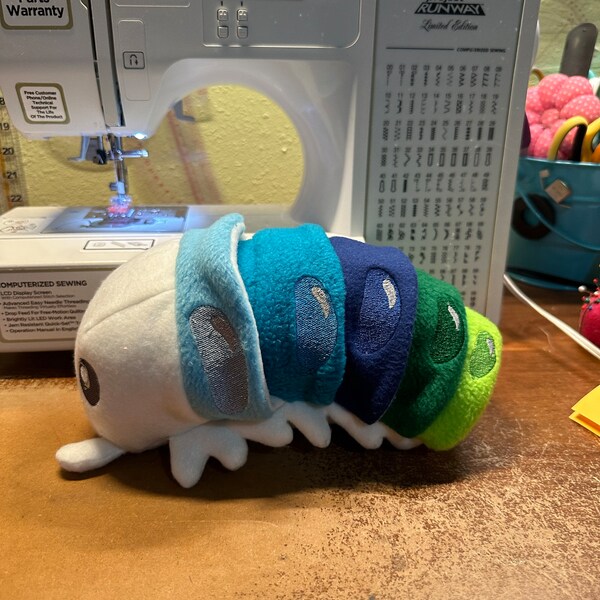 Isopod Roly Poly Pillbug Plush Animal Sewing Pattern .pdf Tutorial Wood ...