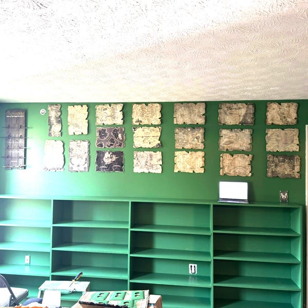 Powerless / Reckless Map of Ilya - Coffee Stained - 8x10in - Etsy