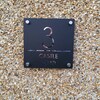 Modern Square House Number Sign: Grey Acrylic, Floating Design - Etsy UK