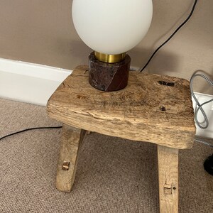 Miniature Milking Stools Antique Stools Rustic Stools Foot Stool Elm ...