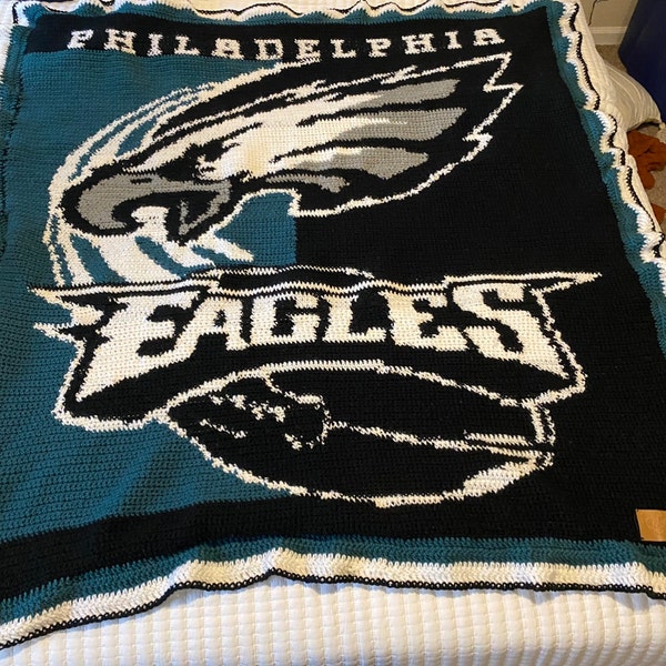 Denver Broncos Afghan Crochet Pattern - Etsy