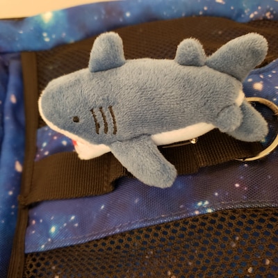 Shark Chumbuddy Keychain & Brooch it Swallows - Etsy