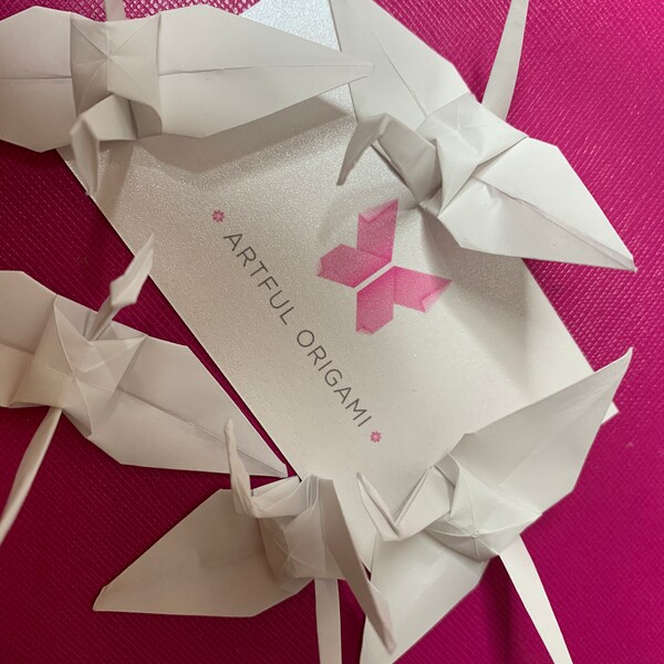 100 Mini Origami Cranes - Etsy