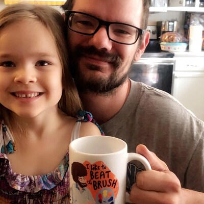 Bob Ross Beat the Devil Out of It Mug Bob Ross Gifts Bob Ross ...