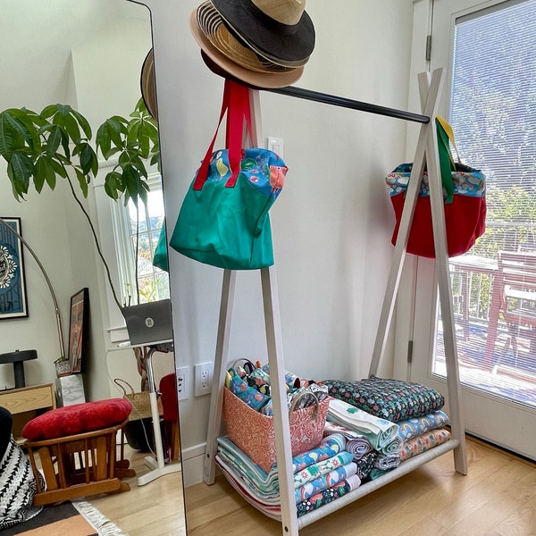 Display Rack, Trade Show, Market Stand Foldable, Ladder for Clothes and ...