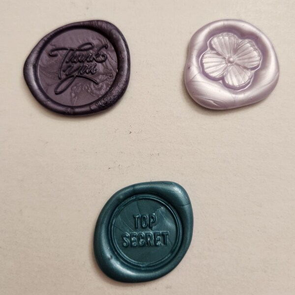 Seashell/pearl/clam/nautical/beach Wedding Handmade Self-adhesive Wax ...