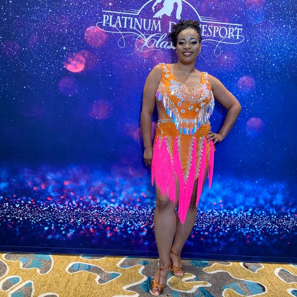 Custom Made Made to Order Latin Dress 40 Colors to Choose for Women and ...