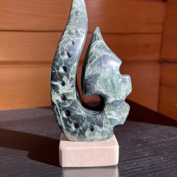 Inukshuk Figurine Black Slate Mini Sculpture Etsy