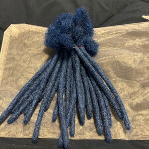 100% Human Hair Dreadlocks Extensions Handmade, Dreadloc, Human Hair ...