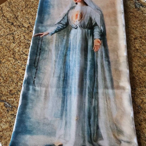Our Lady Fatima Virgin Mary Catholic Face Mask Neck Gaiter - Etsy