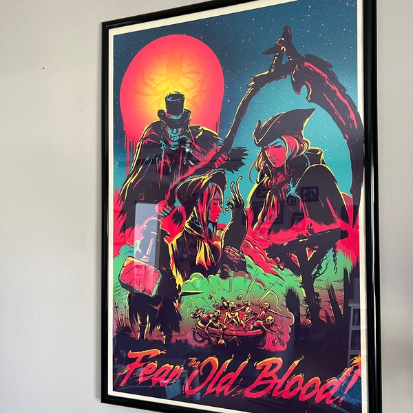 GEHRMAN the FIRST HUNTER Video Game Art Poster, Gaming Poster, Prints ...