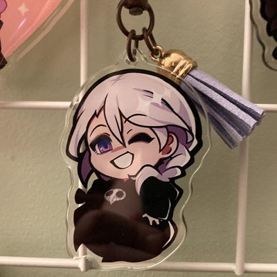 Final Fantasy 14 FFXIV 2.5inch Character Acrylic Keychains: Emet-selch ...