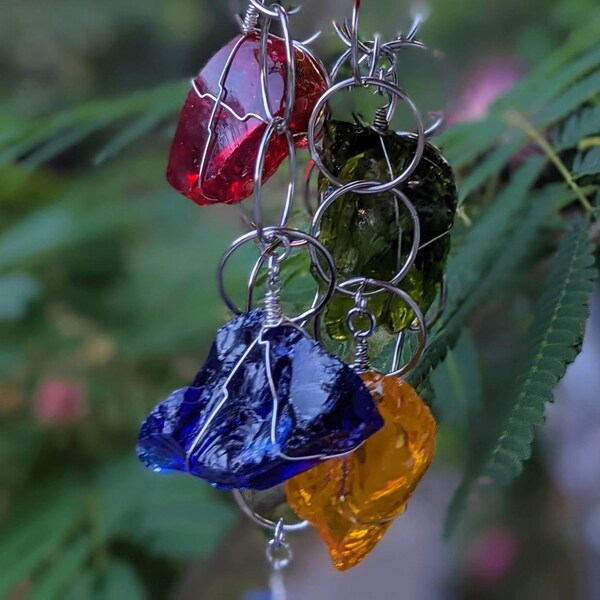 5 Pounds Blenko Glass Cullet Chunks in Turquoise. Nice MCM Color ...