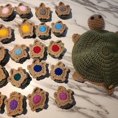 The ORIGINAL Turtle Memory Game PATTERN English Pdf ORIGINAL - Etsy