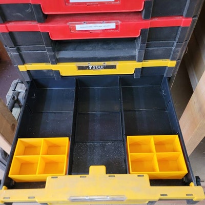 DEWALT TSTAK 2-drawer Customizable Bin - Etsy