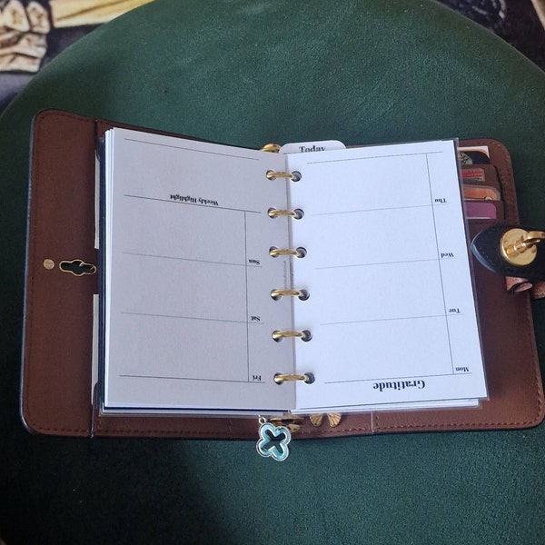 Blank Task Cards With or Without Tabs for Your Planner Add Your Own ...