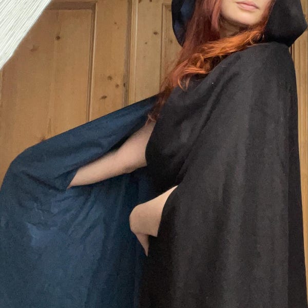Hooded Monk Robe, Medieval Robe, Cultist Costume, Priest Habit, Ritual ... Hooded Monk Robe, Medieval Robe, Cultist Costume, Priest Habit, Ritual ...